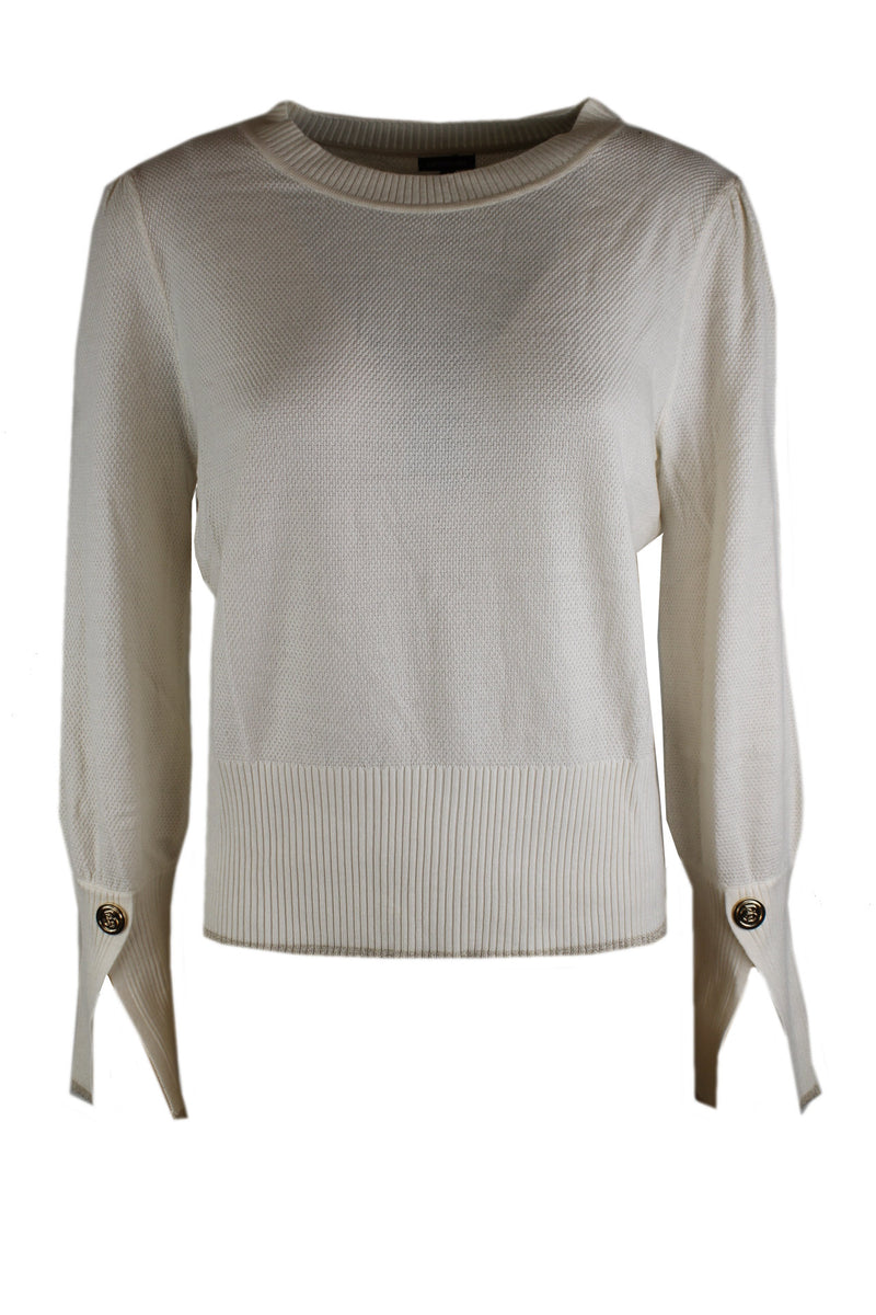 Caroline Biss trui met mouwen met split. – Rosa Fashion Outlet