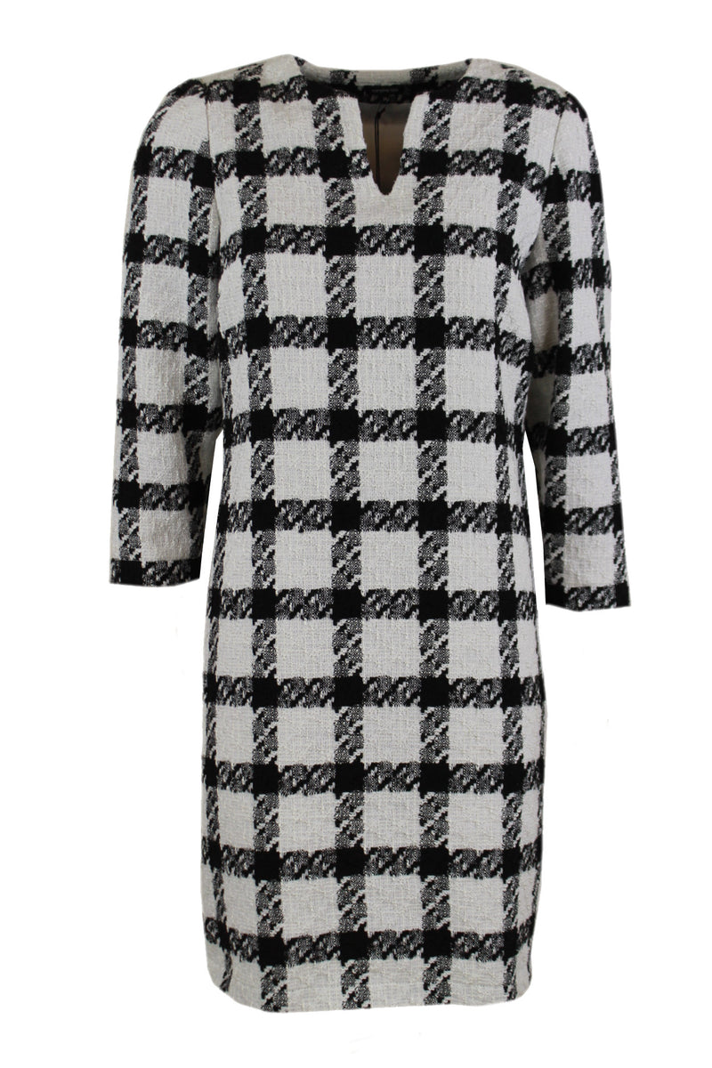 Caroline Biss pied de poule jurk. – Rosa Fashion Outlet